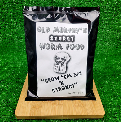 Old Murphy's Worm & Nightcrawler Food Beneficial Natural for Strong ...