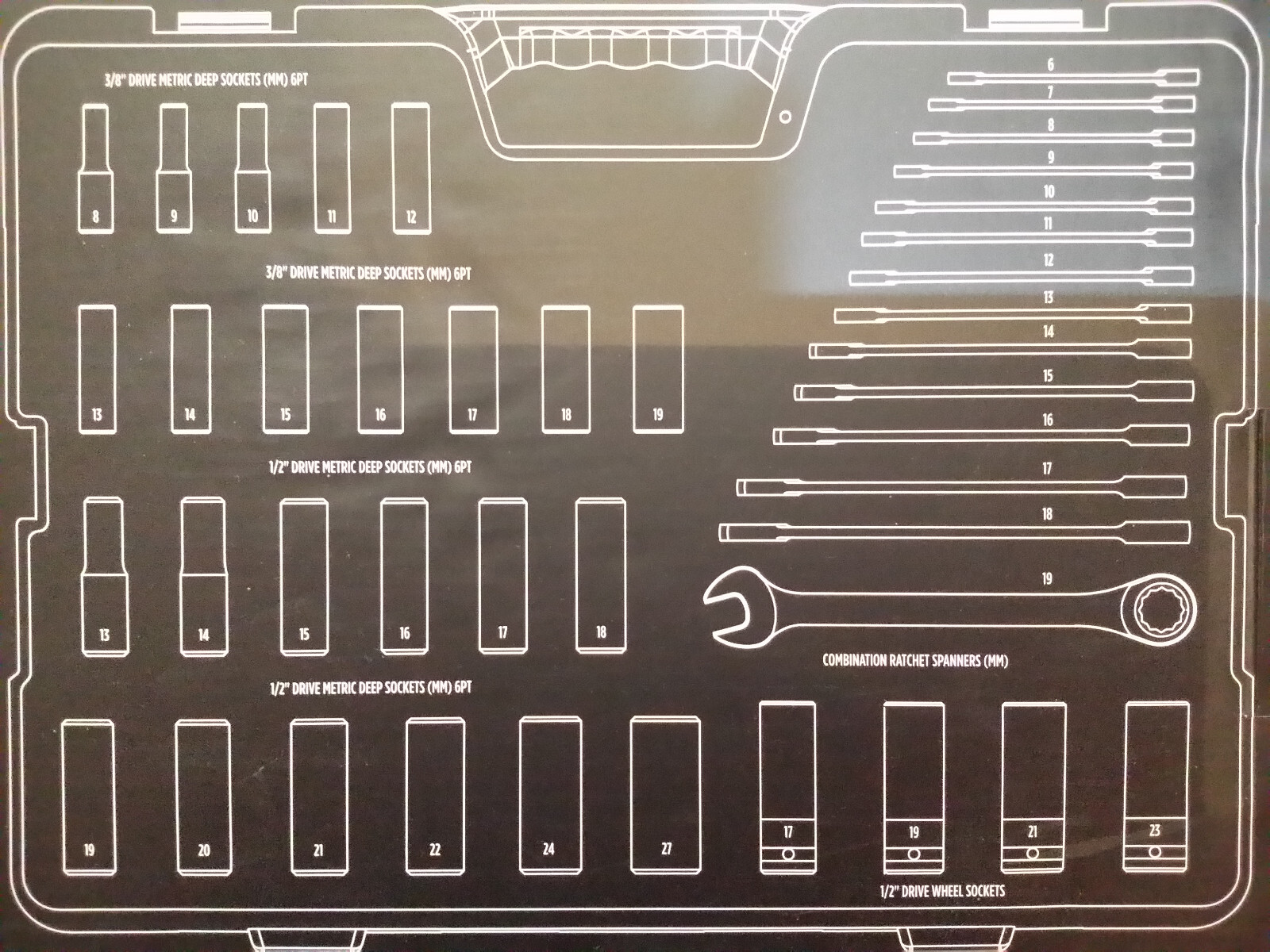 Halfords Advanced 200 Pc Socket and Ratchet Spanner Set NEW ...