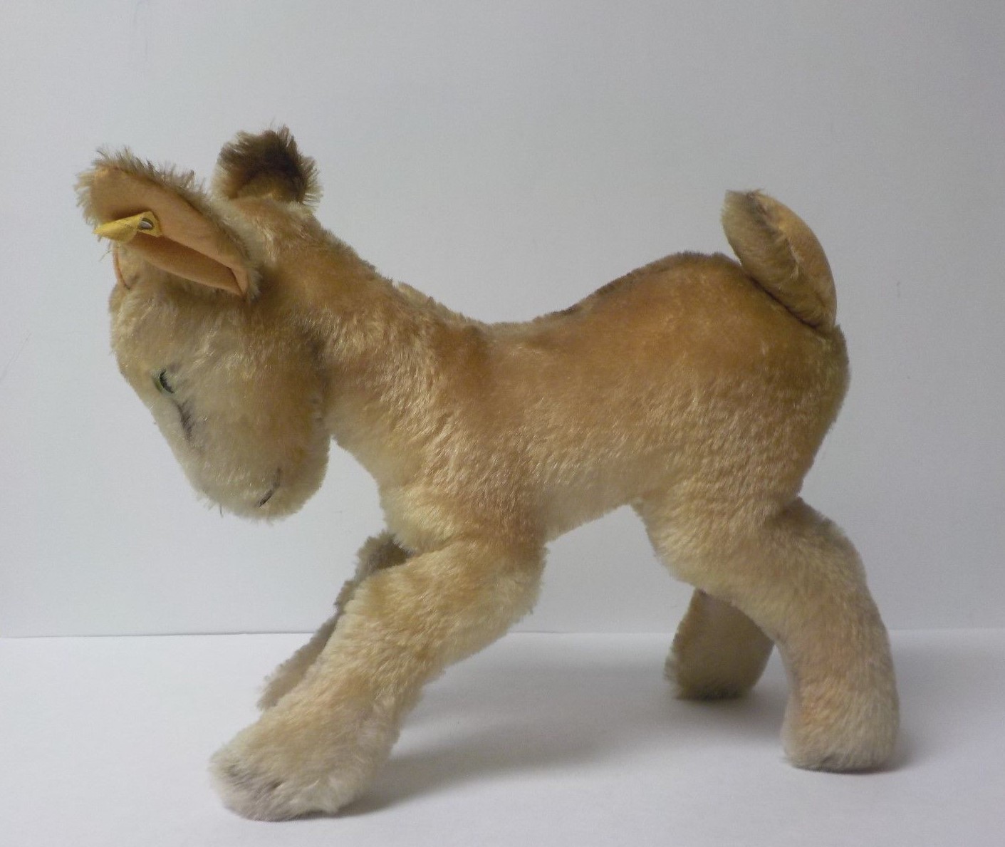Vintage Steiff 10.5" ZICKY Mohair Baby Goat, c. 1950-60's | eBay