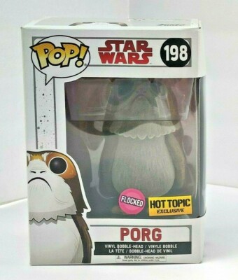 Funko Porg Flocked Chase #198 Hot Topic Exclusive Pop | eBay