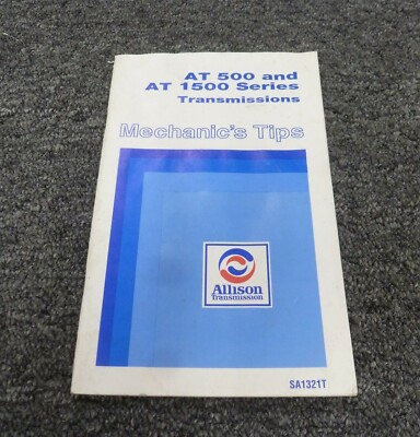 Allison AT1545 AT1545P AT1545NP Transmission Removal & Installation ...