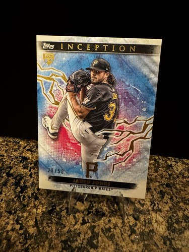 2024 Topps Inception- Jared Jones #98 Gold Electricity /50 Rookie Card ...