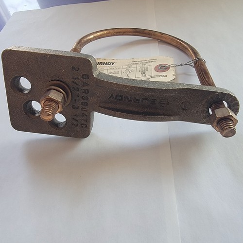 Burndy Pipe Clamp - GAR3904TC-Mechanical Ground Connector,For 2 Hole ...
