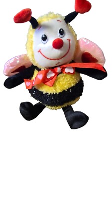 Vintage Dan Dee BUMBLE BEE Plush Stuffed Animal Hearts | eBay