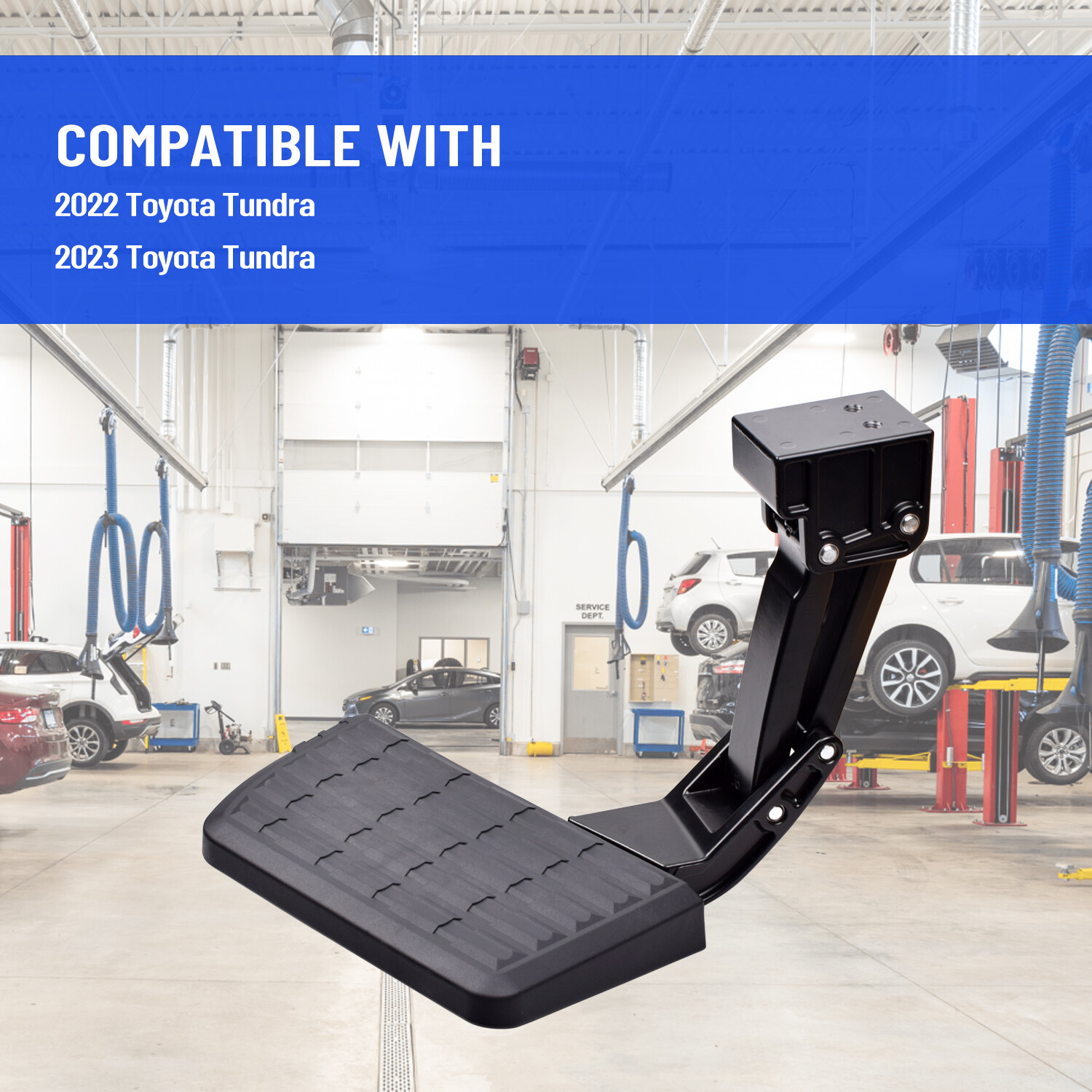 PT392-34231 Bed Step Assembly Kit Fits Toyota Tundra 2022-2023 3.4L ...