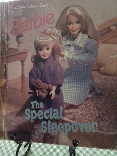 BARBIE THE SPECIAL SLEEPOVER Little Golden Book 1997 New York GC | eBay