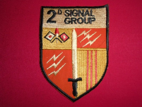 US Army 2nd SIGNAL GROUP Vietnam War Patch | eBay