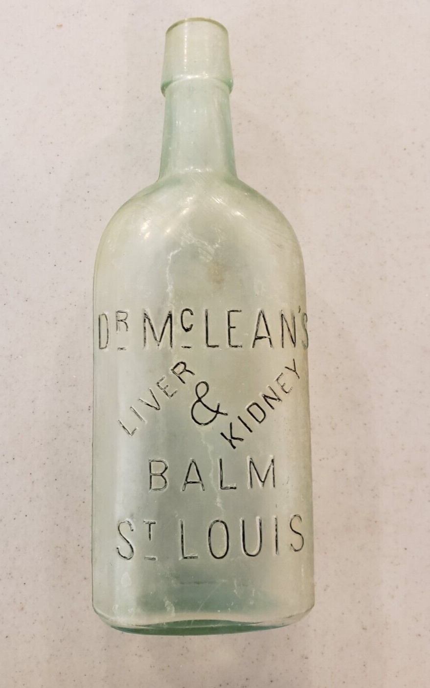 Dr. McLean's Liver & Kidney Balm Medicine Bottle St. Louis MO Missouri ...
