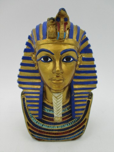 The Summit Collection Egyptian Resin Statuette - Bust Pharoah King ...