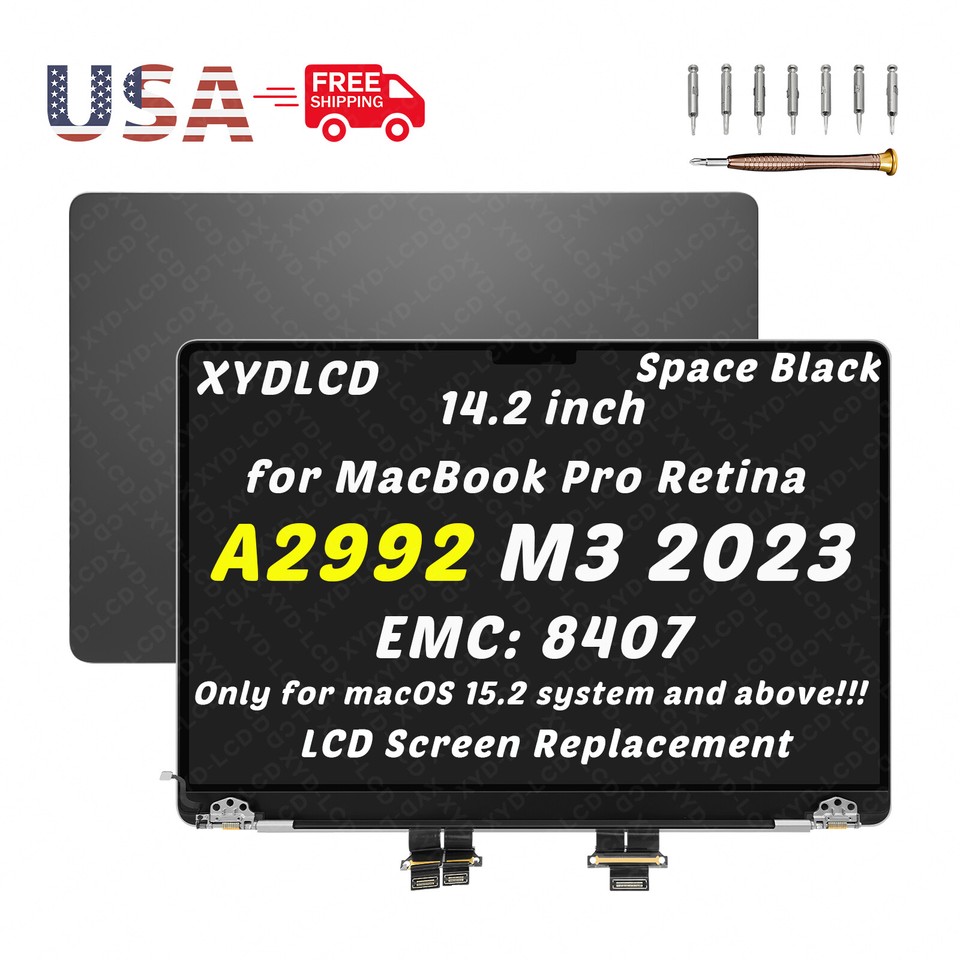 for Macbook Pro 14" A2442 A2779 A2918 A2992 EMC 3650 EMC8102 LCD Screen ...