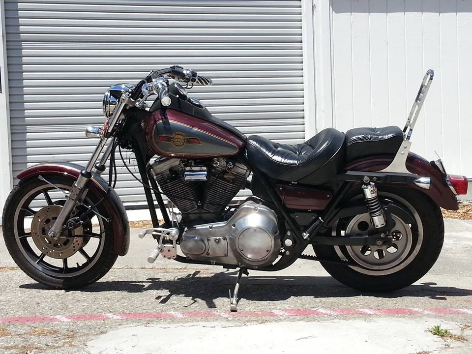 Harley headlamp visor + idiot lights FXR FXRD FXRT FXRP FXLR FXRS ...
