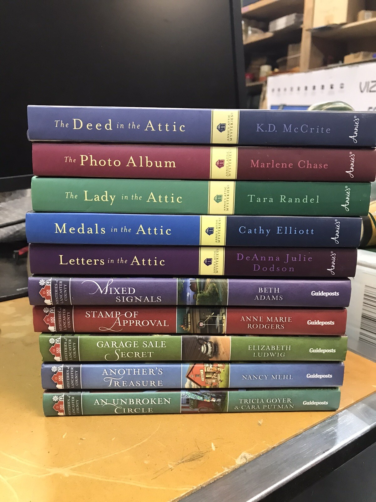 Lot of Guideposts/ Annies Mystery Books | eBay