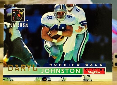 Daryl Johnston NFL Players Party By Sega Sports Skybox Impact | eBay