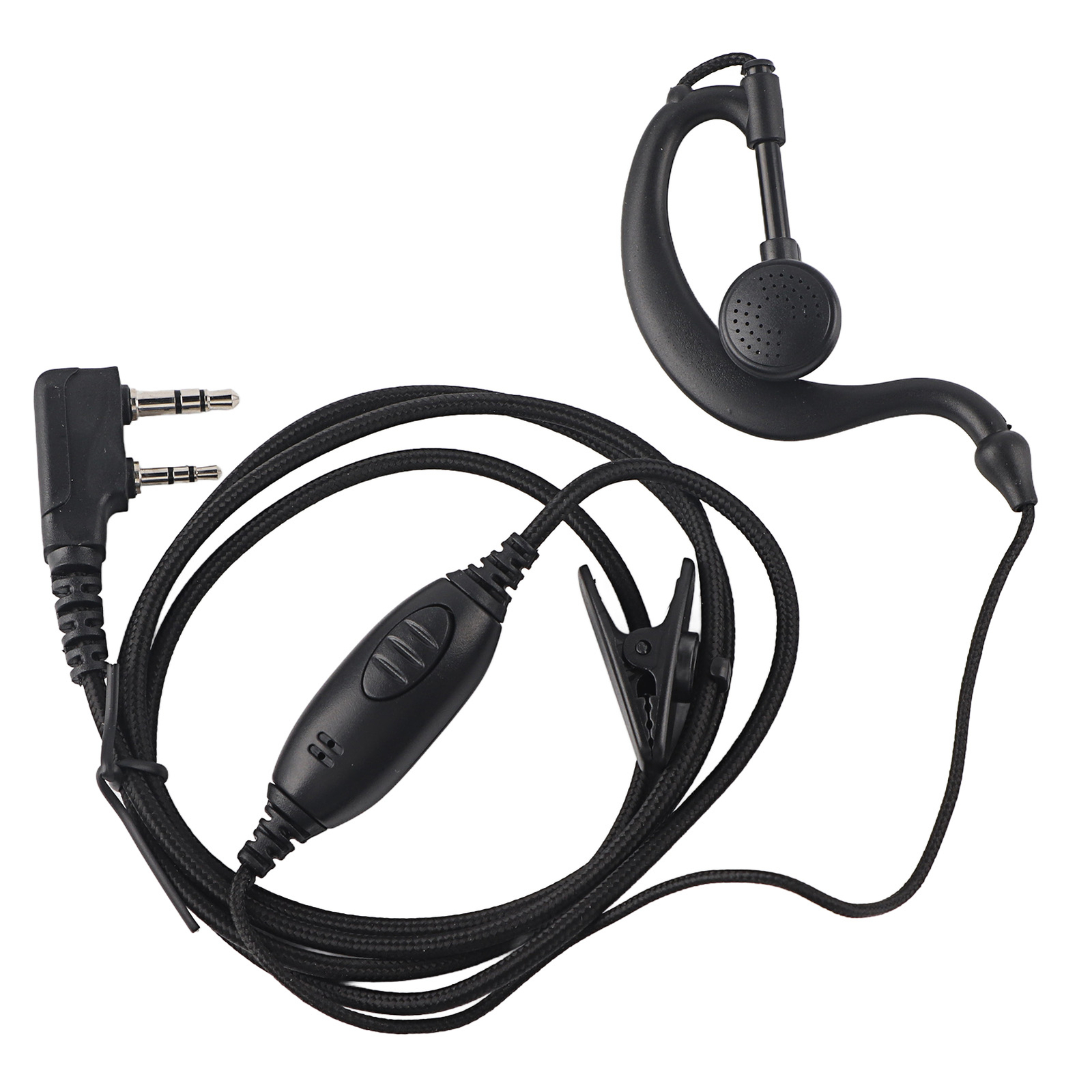 K Head Radio Walkie Talkie Headset Earpiece Earphone With PTT Button ...