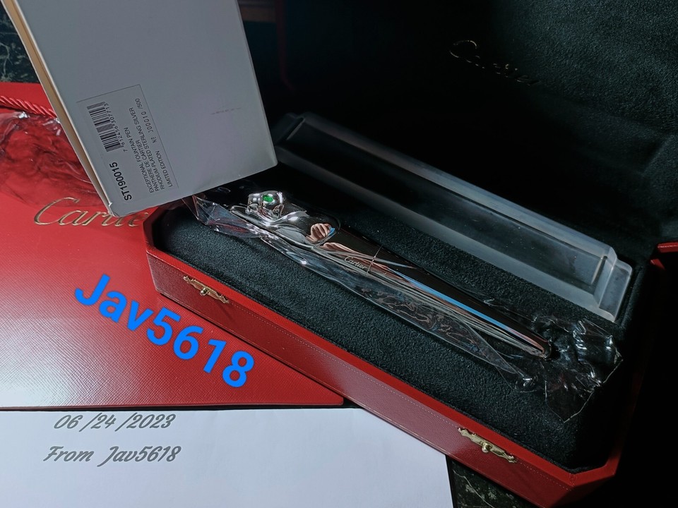 CARTIER PANTHERE PANTHER FOUNTAIN PEN EXCEPTIONAL,ART,PASHA,PEN,NEW ...