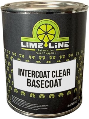 LiME LiNE Automotive Intercoat Clear Basecoat Paint - 1 Pint | eBay