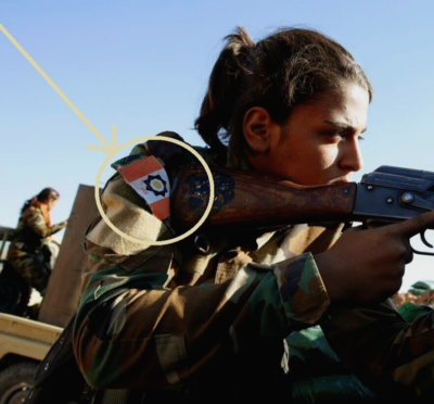 Kurdish Peshmerga In Action