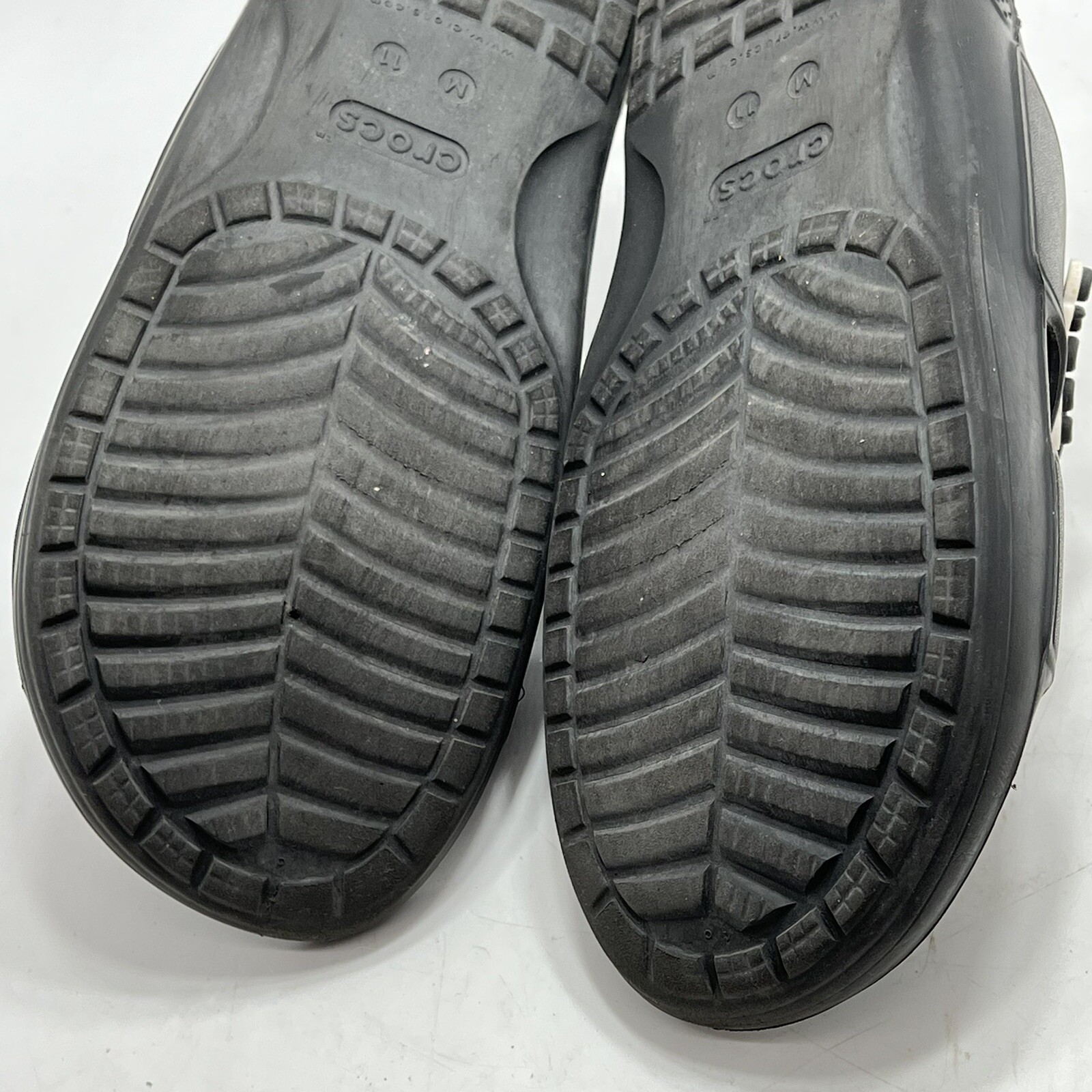 Iconic Crocs Iconic Comfort Black Two Strap Size Men’… - Gem
