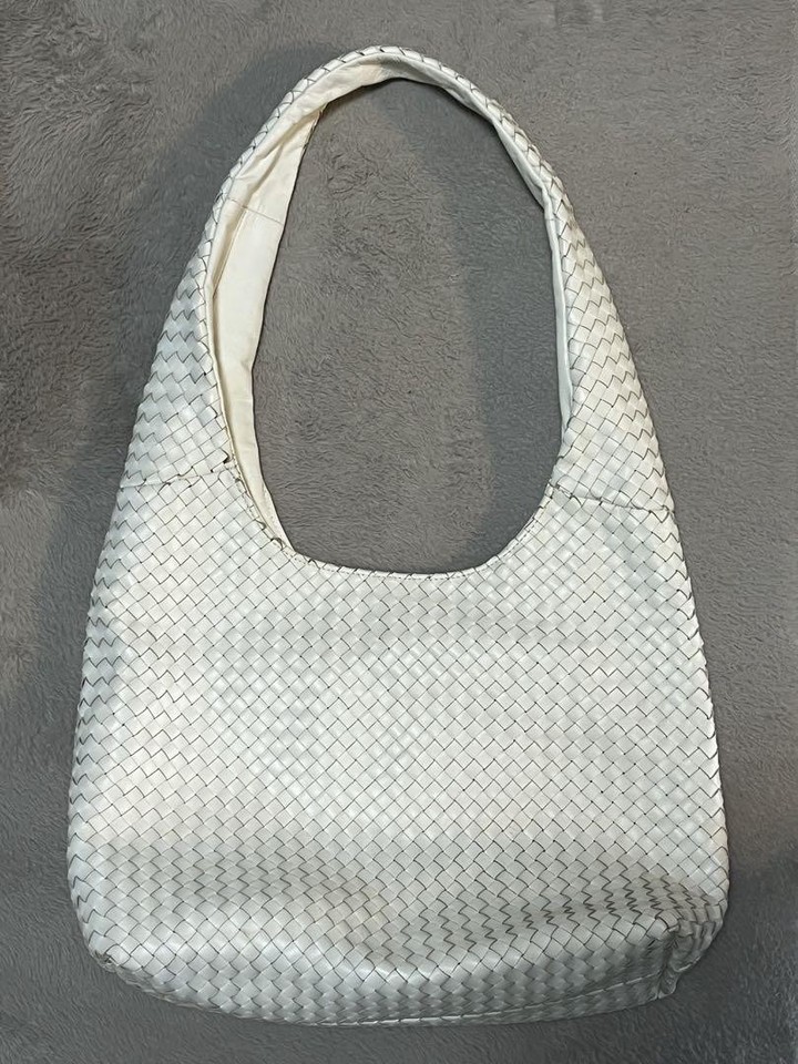 Tsumori Chisato Carry Big Shoulder Bag White 12.5 inches | eBay