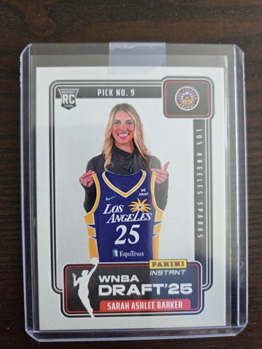 Sarah Ashlee Barker 2025 Panini Instant #8 WNBA Draft Night Rookie IN ...