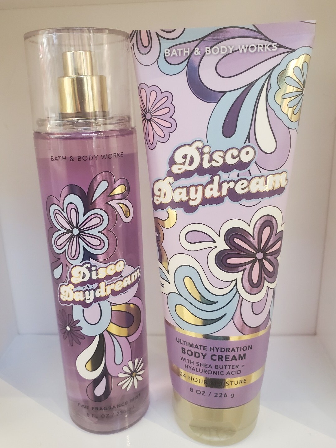 2 Pcs Set Bath & Body Works Disco Daydream Fragrance Mist Body Spray ...