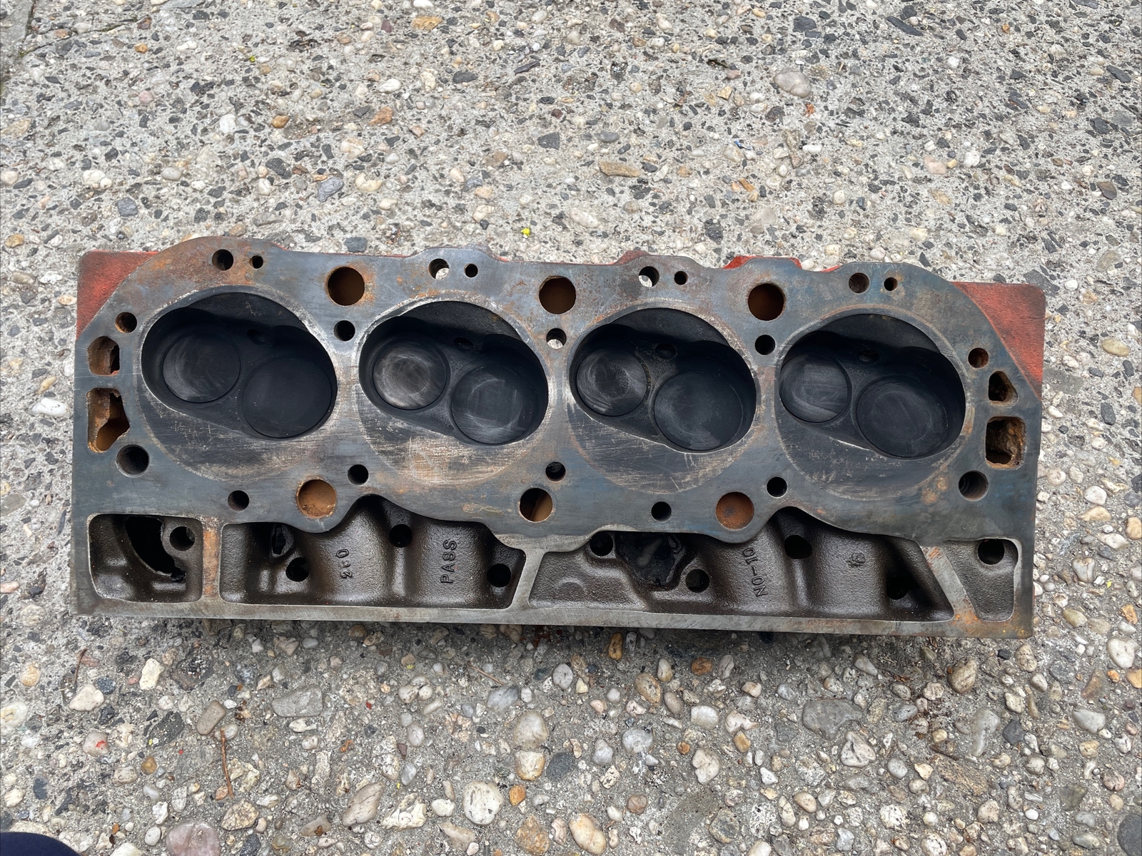 1969 K19 9 Big Block Chevy BBC 396 402 454 Oval Port Head 3964290 ...