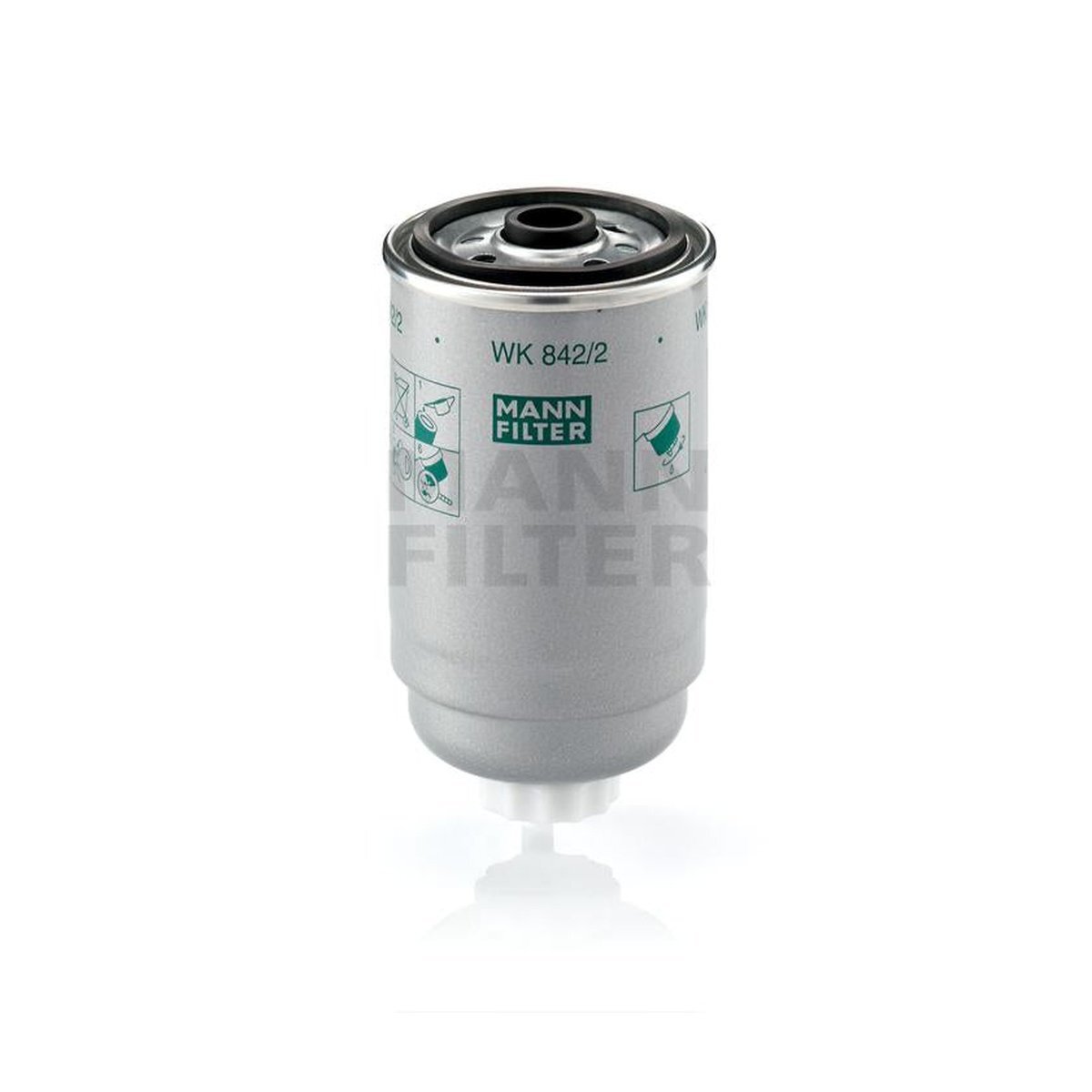 MANN Fuel Filter WK842/2 | eBay
