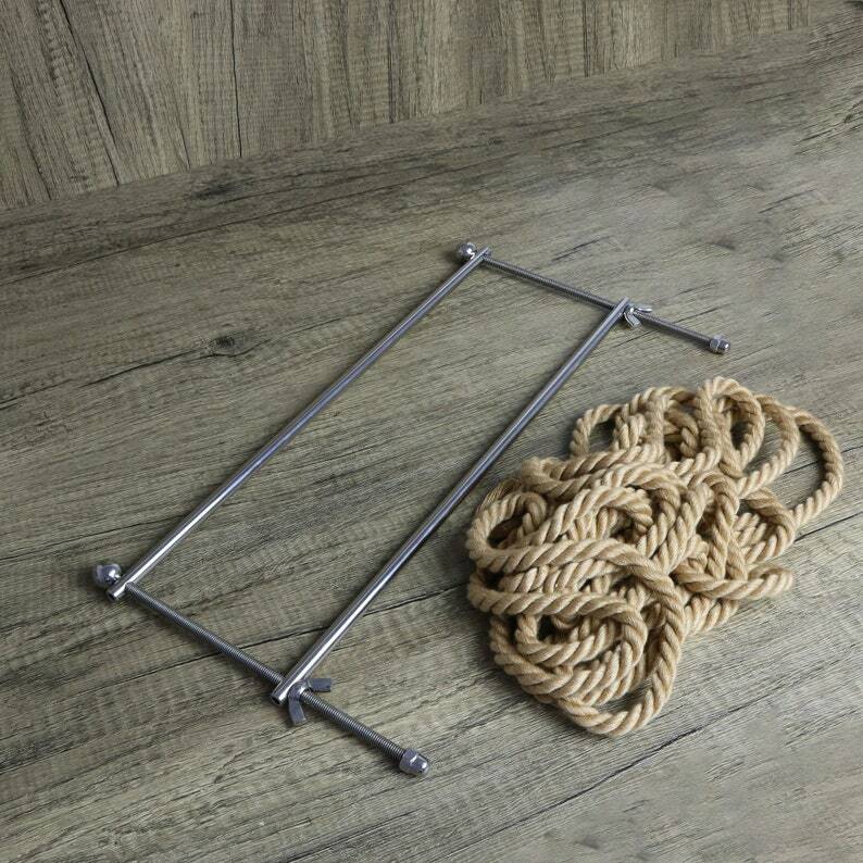 BDSM Breast Clip Clamp Bondage Metal Torture Rack Compactor Shibari ...