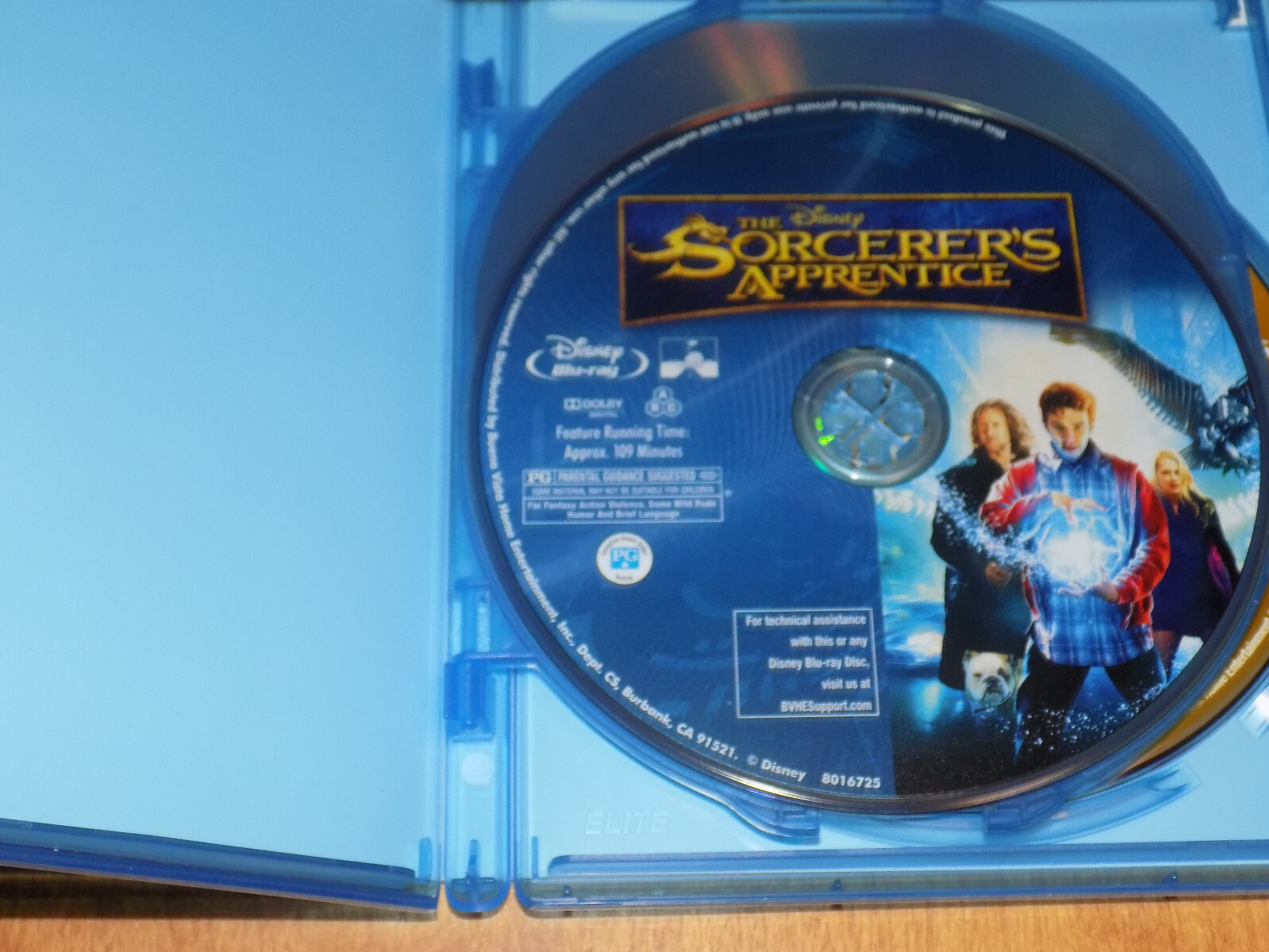 THE SORCERER'S APPRENTICE DISNEY NICOLAS CAGE JAY BARUCHEL BLU RAY ...