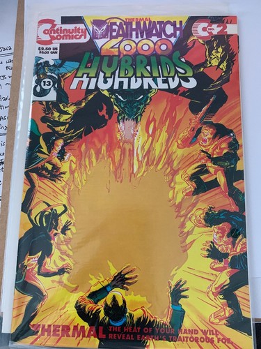 Hybrids Deathwatch 2000 #2..New/Seal condition.Continuity comics.FAAST ...