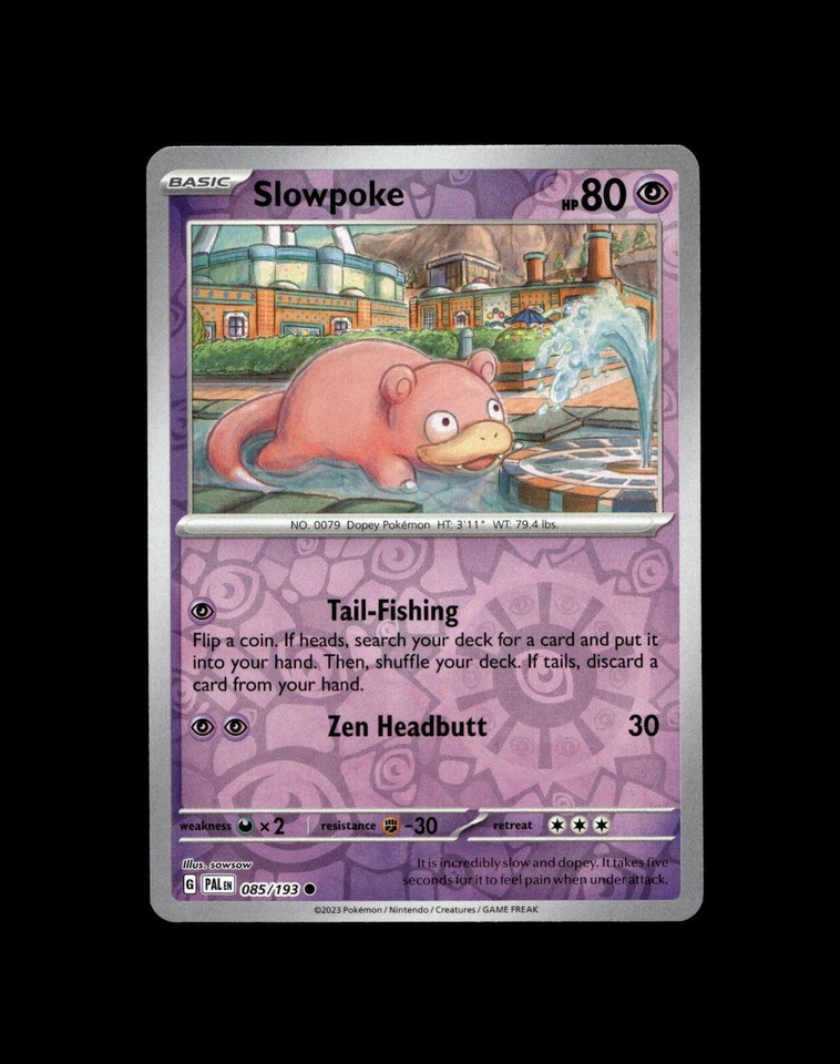 Slowpoke Slowbro Slowking Pokemon Card! Holo/Reverse Holo EX V Full Art ...