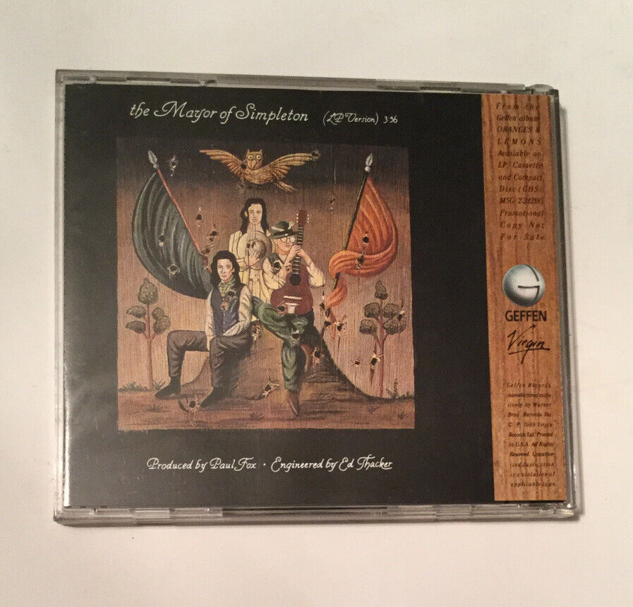 XTC-The Mayor Of Simpleton-Promo CD Single | eBay
