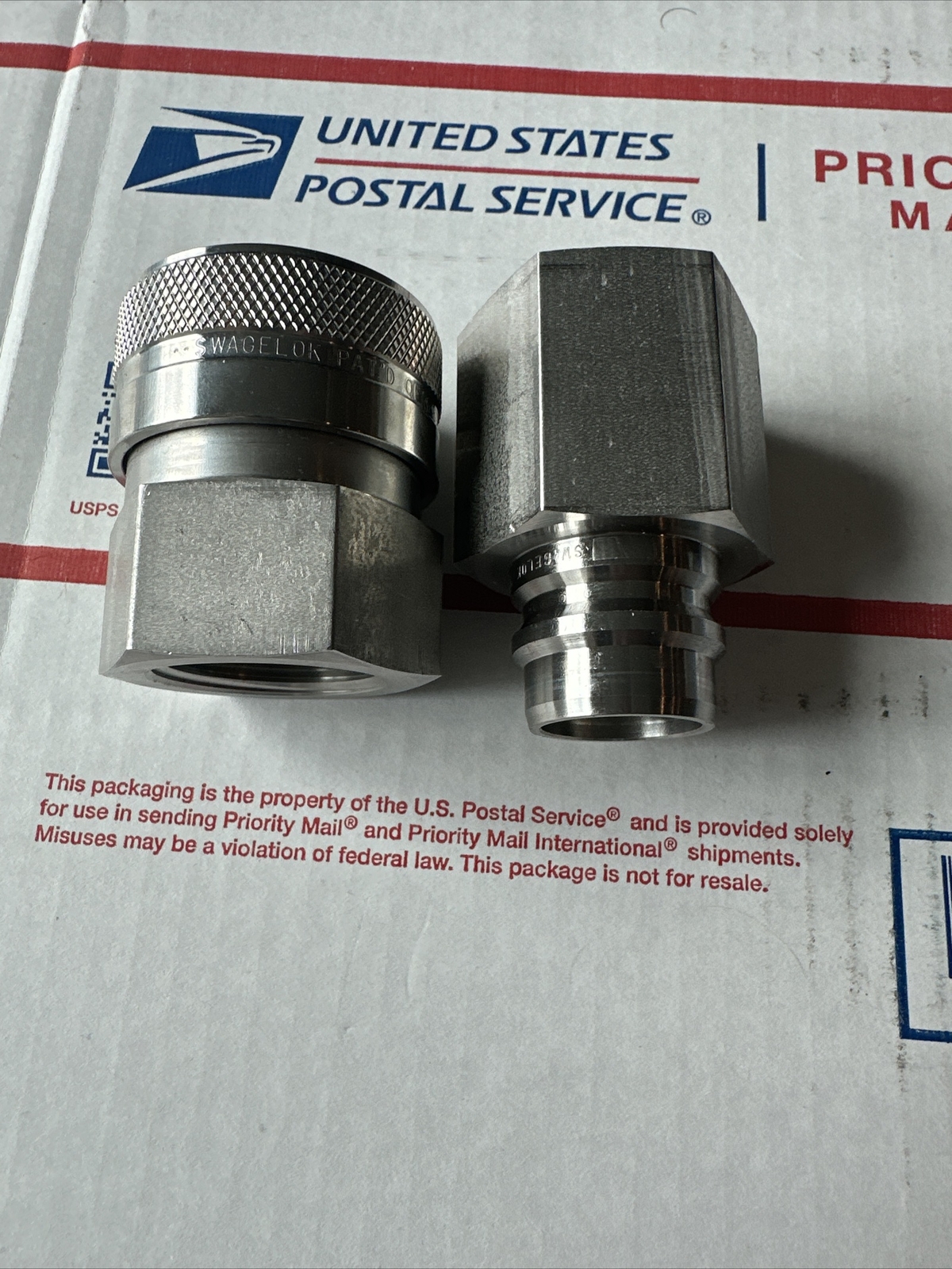 Swagelok Full Flow Stainless Quick Connect Coupler 1 " NPT SS-QF16-B ...