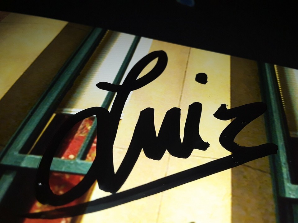 SESAME STREET STAR LUIS EMILIO DELGADO SIGNED AUTOGRAPH 8X10 PHOTO ELMO ...