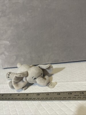 Philips Avent Elephant Plush Pacifier Holder 7" Stuffed Animal Toy No ...