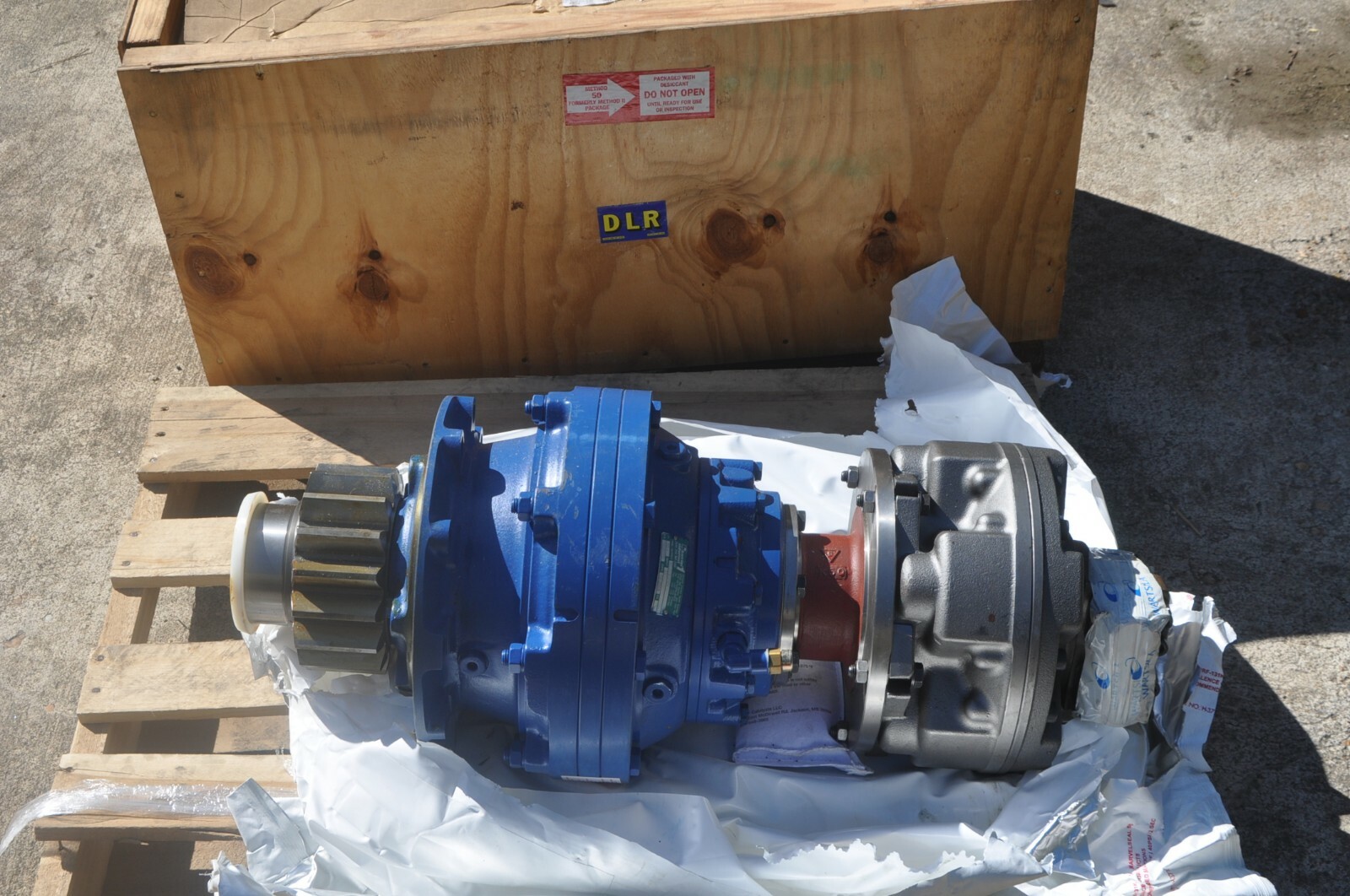 Brevini Riduttori Gearbox ED2090/MN STEERING MOTOR ASSY NSN: 6105-01 ...