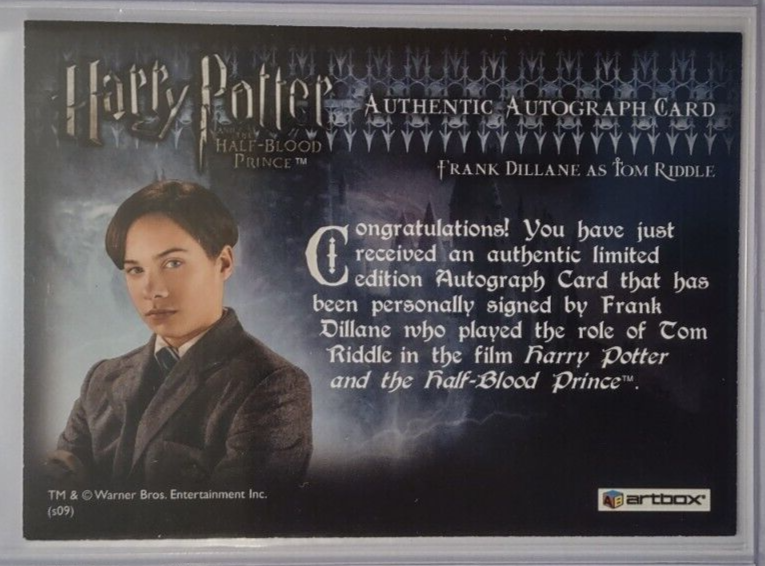 Artbox Harry Potter Frank Dillane Tom Riddle HBP Auto | eBay