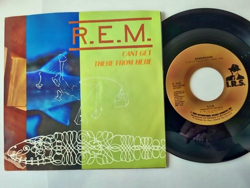 R.E.M. - Can't get there from here 7'' Vinyl US WITH COVER | eBay