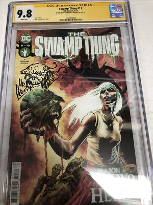 Swamp Thing (2022) #11 (CGCSS 9.8) Signed And Sketch By Mike Perkins ...