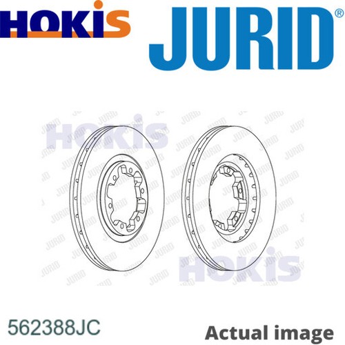 2x BRAKE DISC FOR NISSAN NP300/PICKUP NAVARA PATHFINDER/II/SUV TERRANO ...