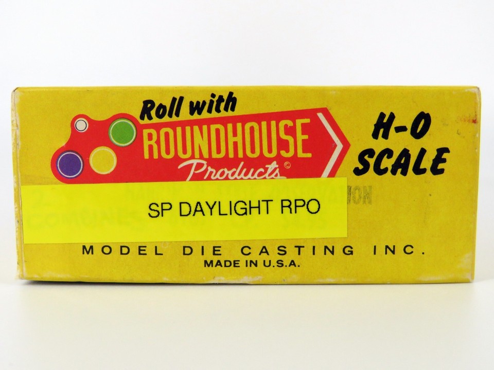 HO MDC SOUTHERN PACIFIC DAYLIGHT Harriman RPO SP Passenger Car KIT NIB ...
