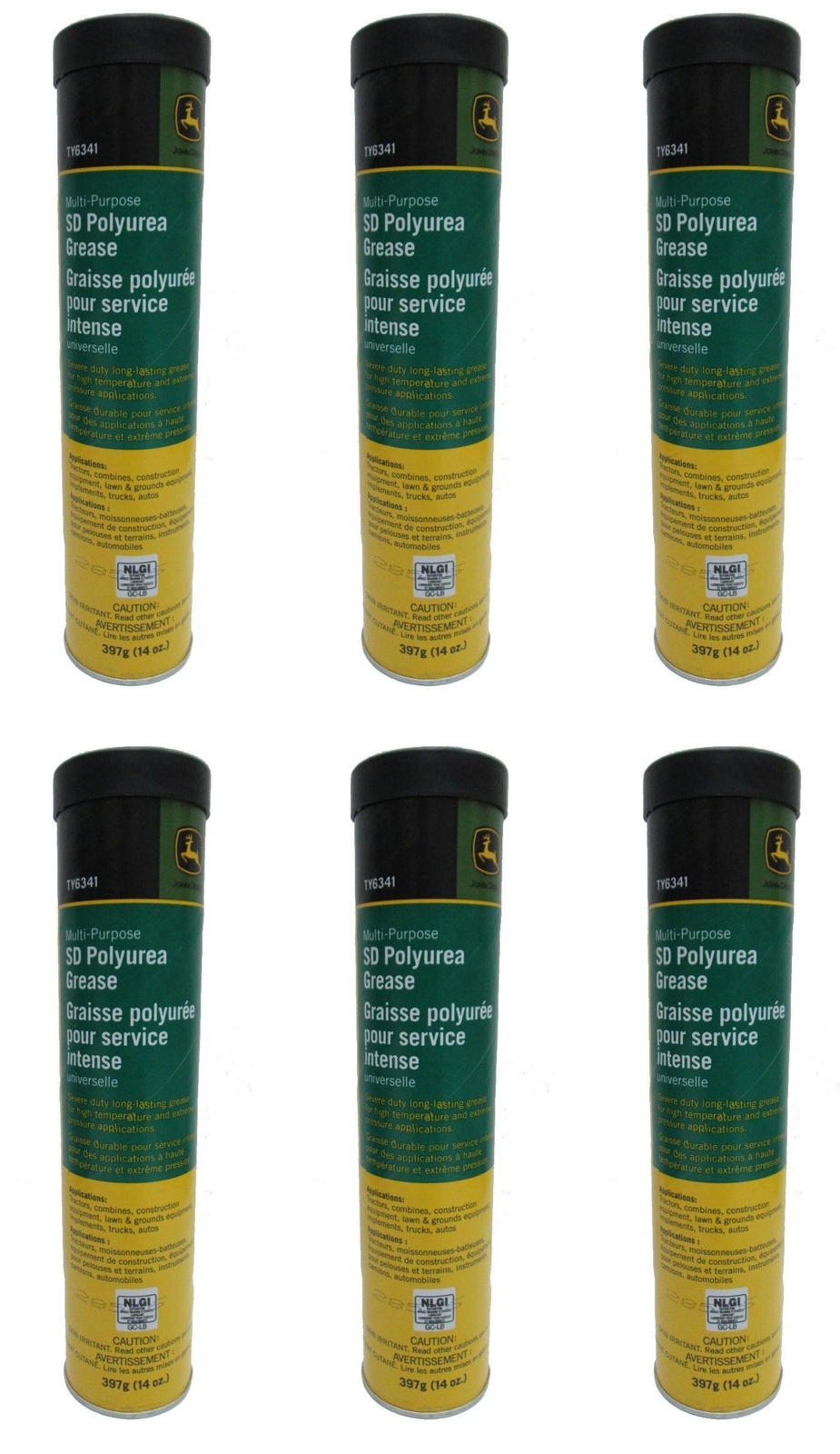 John Deere Original Equipment Grease - TY6341 (Multi-Pack) | eBay