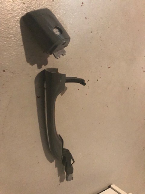 Driver Door Handle Exterior Passive Entry Fits 20-23 PACIFICA ceramic ...