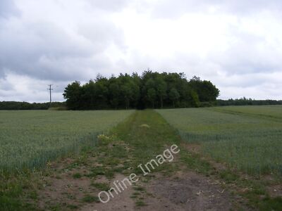 Photo 12x8 Footpath to the B1119 Mount Pleasant Framlingham Off New ...