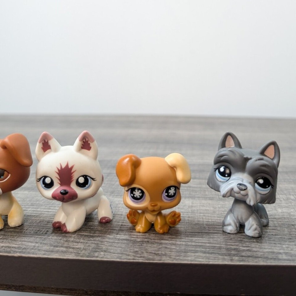 Vintage LPS Littlest Pet Shop Dog Lot with Tattoo Great Dane #1439 ...