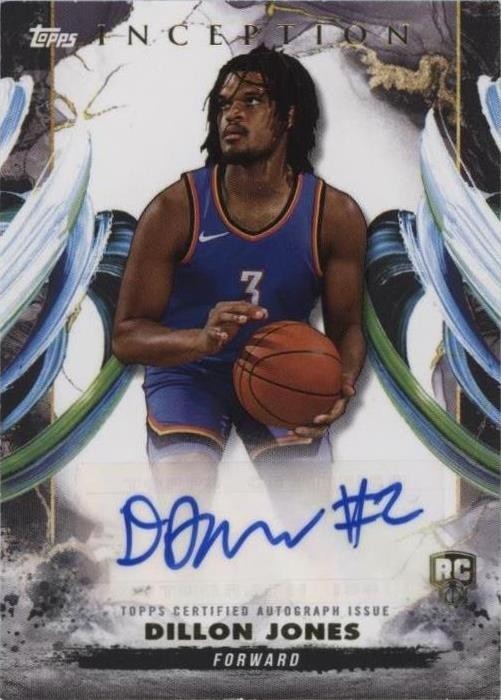 2024-25 Topps Inception - Rookie Autographs Dillon Jones, Dillon Jones ...