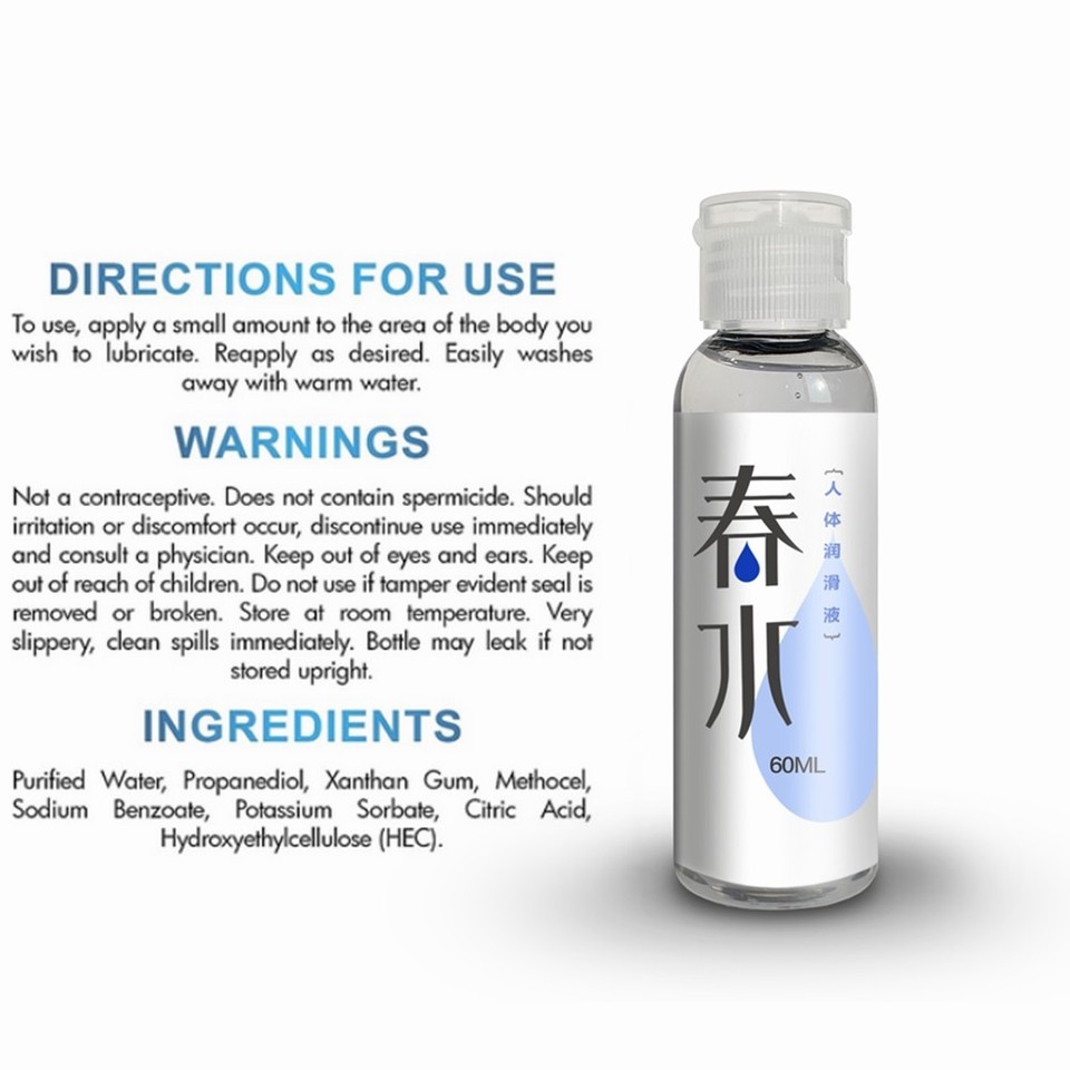 Smooth Slick Sex Lube for Women Men Moisturizer-SAFE Water-Based-Toy ...