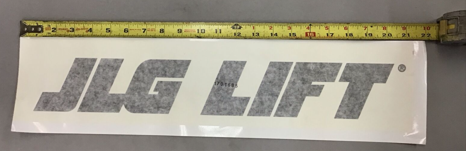 JLG P/N: 1701685 JLG LIFT DECAL (b91) | eBay