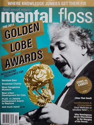 ALBERT EINSTEIN 2011 GOLDEN LOBE AWARDS January 2011 MENTAL FLOSS ...