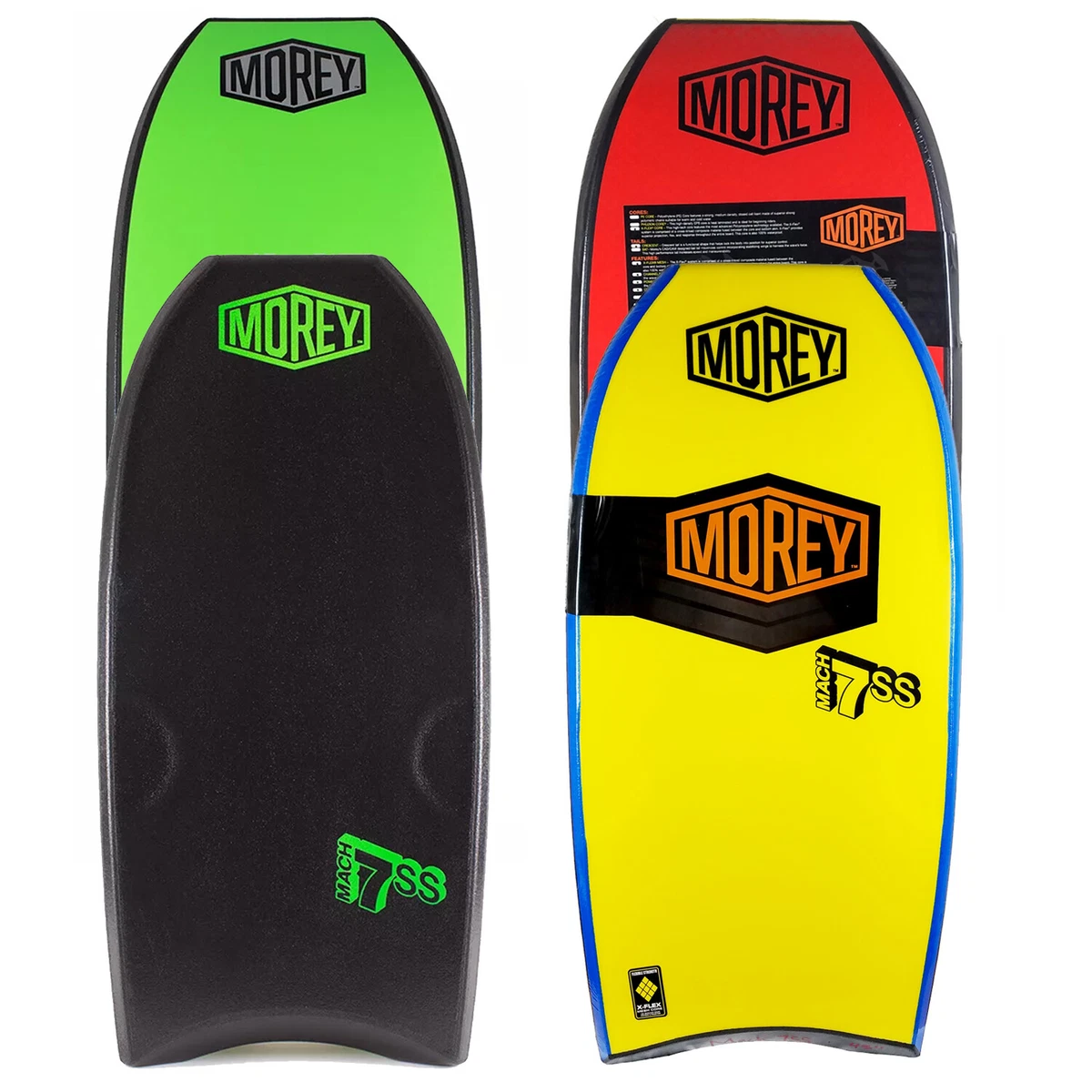 Body Boards Morey M38 Bodyboard - 38" EPS Core With HDPE Slick Bottom ...